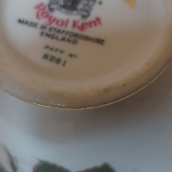 Napco & Royal Kent | Accents | Royal Kent Bone China 826 Teacup Saucer ...